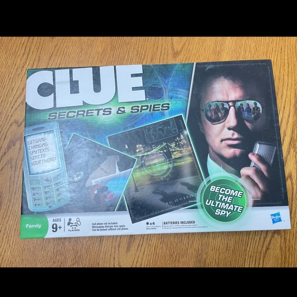 Hasbro | Games | Clue Secrets Spies Edition | Poshmark